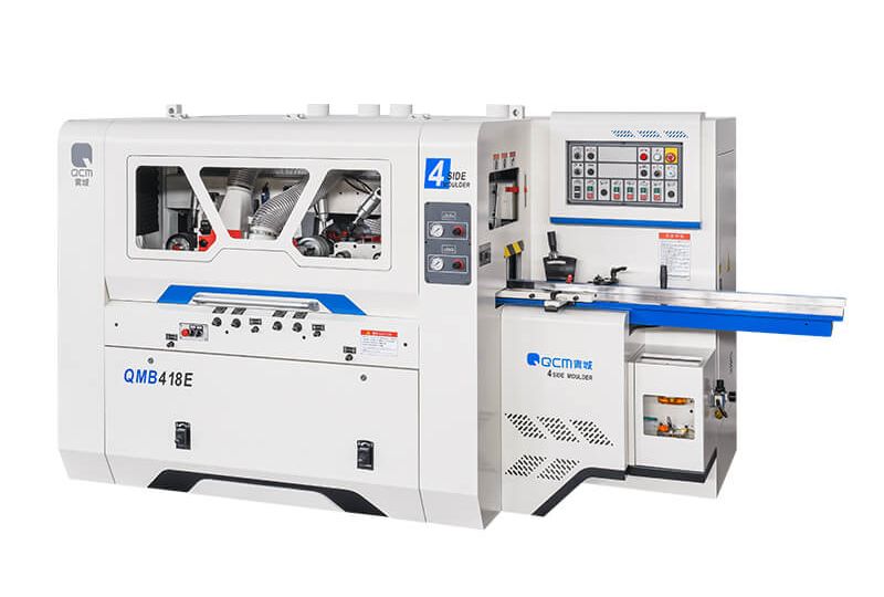 Four Sided Planer Moulder Woodworking Machine Working Width 180mm